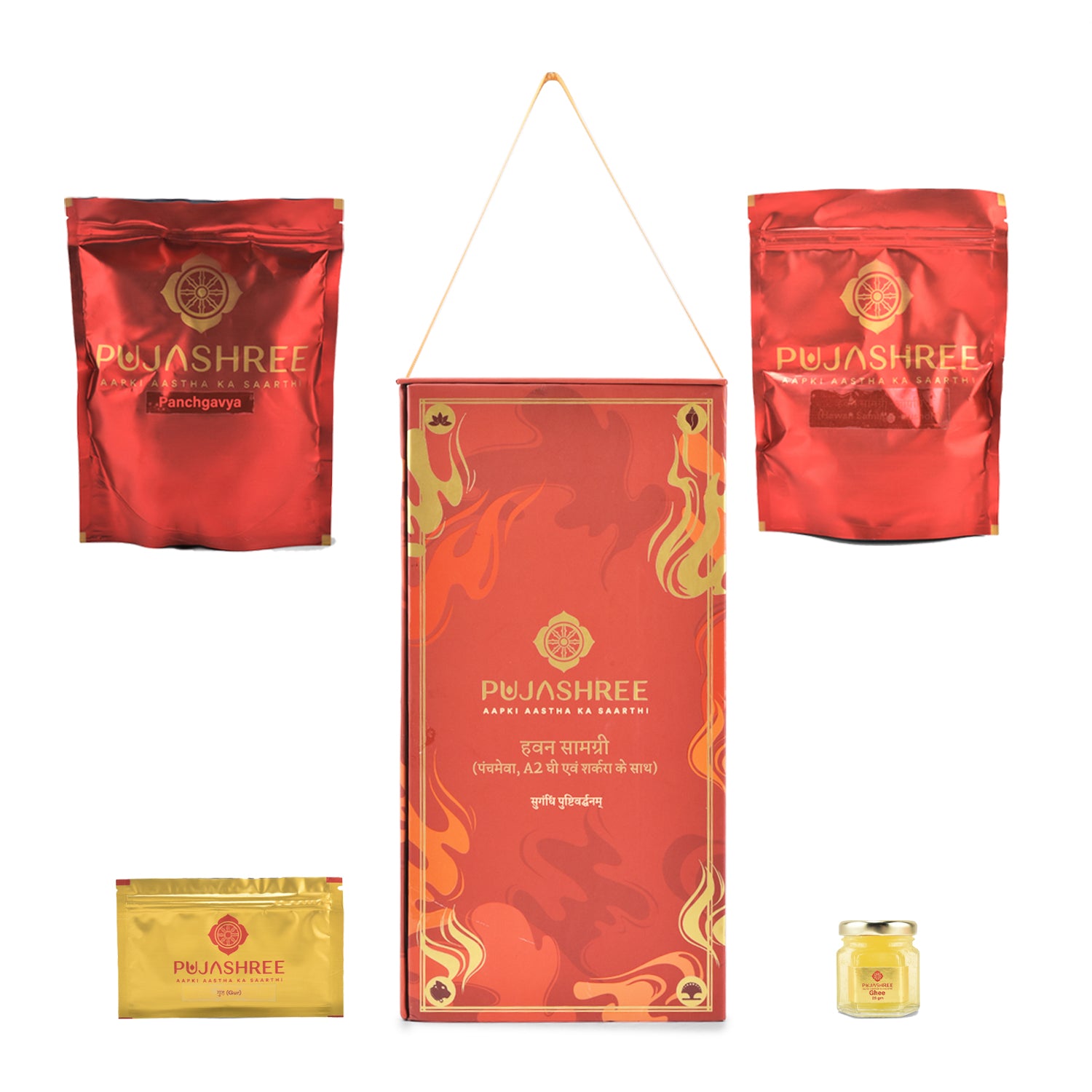 Pujashree Hawan Samagri with Dry Fruits & Ghee 500g